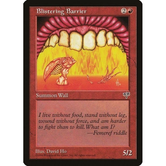 Blistering Barrier - Magic The Gathering (MTG) | Shopee Philippines