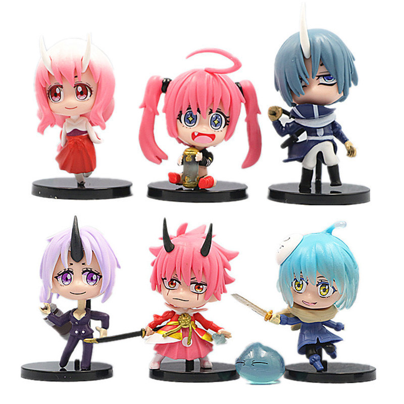 6pcs Rimuru Tempest Anime That Time I Got Reincarnated As A Slime Shion ...