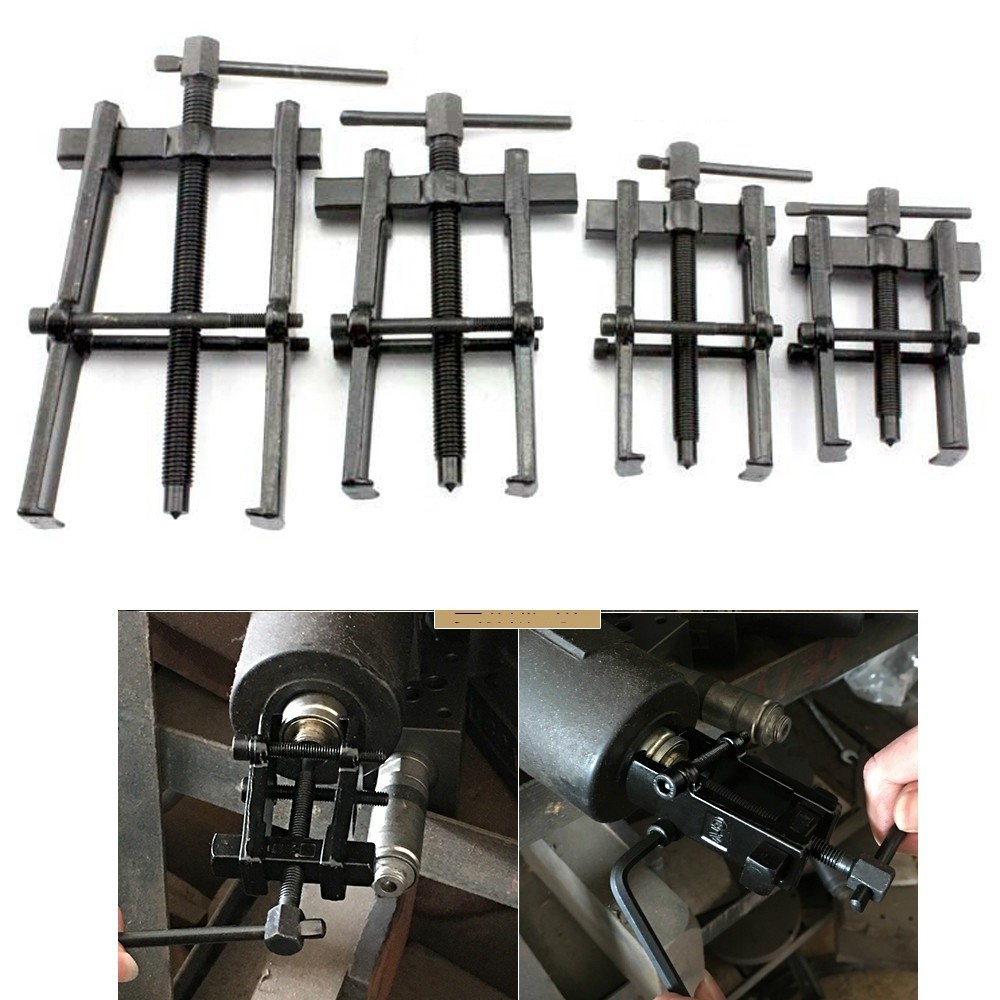 ♥Bearing Gear Puller Tool Two Jaw Twin Legs Bearing Gear Puller Remover ...