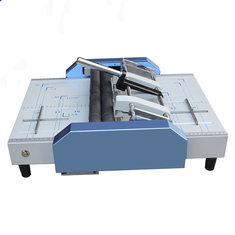 ️A3 Electric Staple Folding Machine Booklet Maker Paper Folding Bindig ...