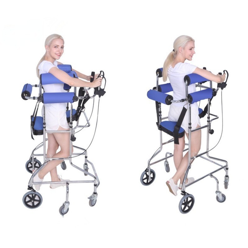 ๑disabled and elderly walker hemiplegia walking aid rehabilitation therapy exercise equipment ...