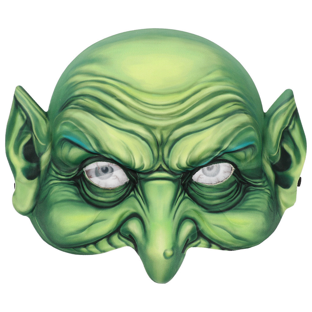 Witch Mask Creepy Halloween Scary Makeup Spirit Horrible Eva Masks for ...