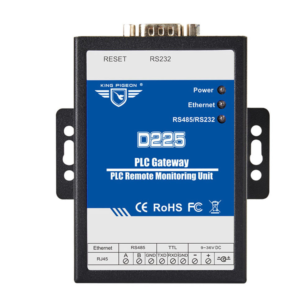 D225 Ethernet/RS485/RS232/TTL Protocol PLC Gateway Support PLC to ...