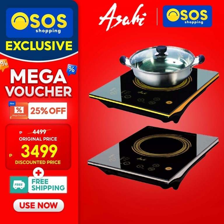 Asahi Original Electric Induction Stove Induction Cooker with Pot IS ...