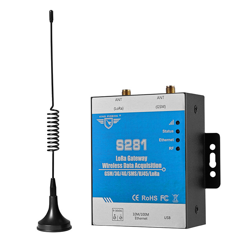 Wireless LORA GSM / 3G / 4G LTE / Ethernet factory data acquisition ...