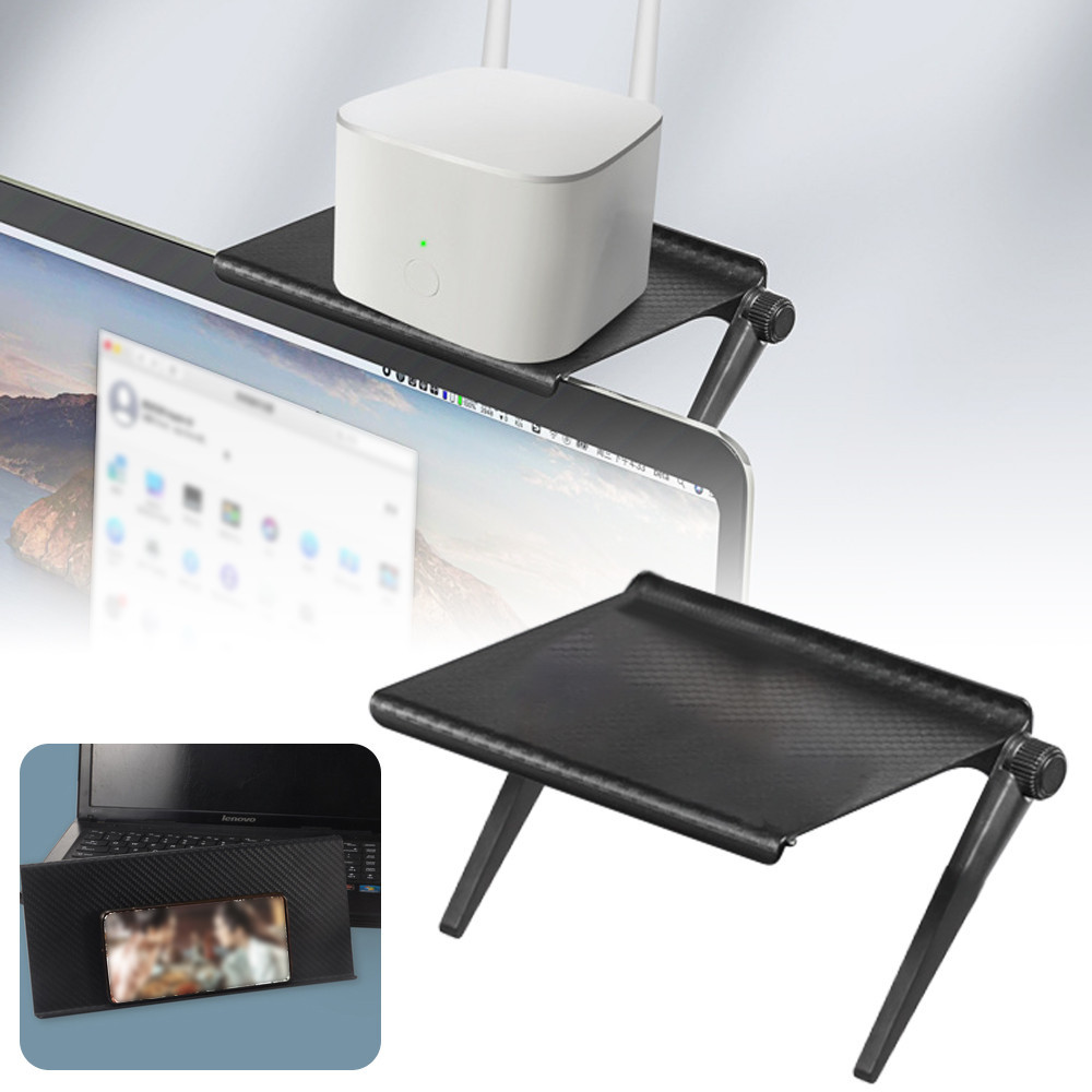 Home Appliance Adjustable Tv Screen Top Organizers Desk Shelf Computer ...