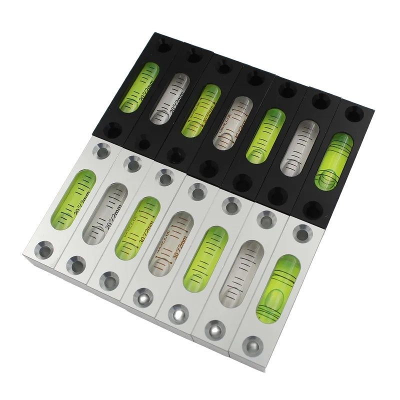 HACCURY Metal Strip type Mini level Bubble blister level measuring ...