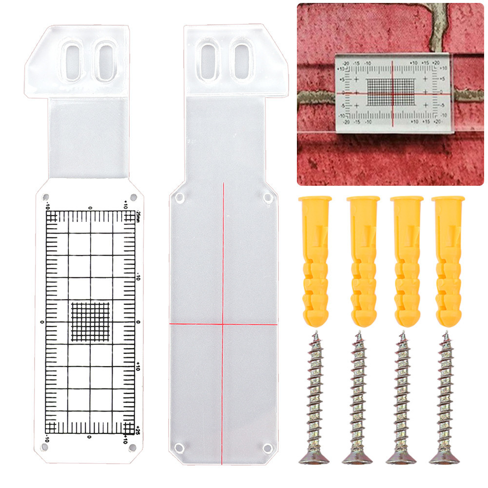 ⓞStandard Tell-Tale Crack Monitor Concrete Crack Monitoring Record ...