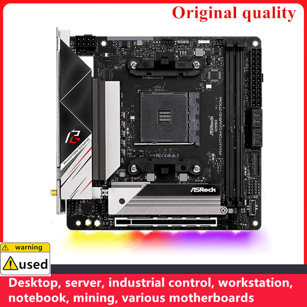๑Used For ASROCK B550 Phantom Gaming-ITX/ax Phantom Gaming-ITX MINI ...