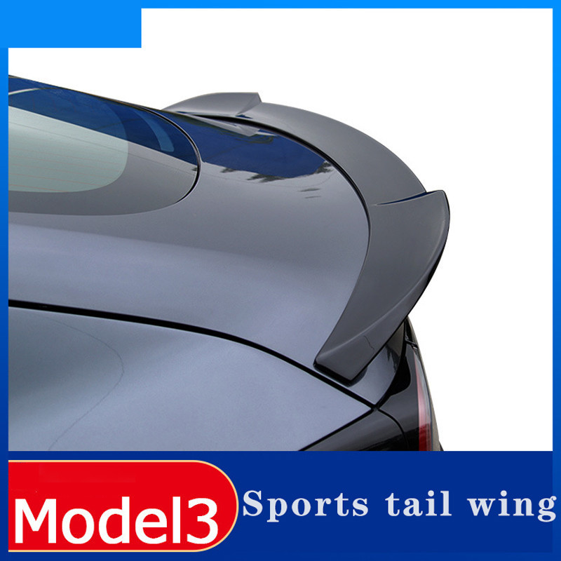 ⚡Car Sport Version Rear Tail Wing Trunk Spoiler Exterior Decoration ...