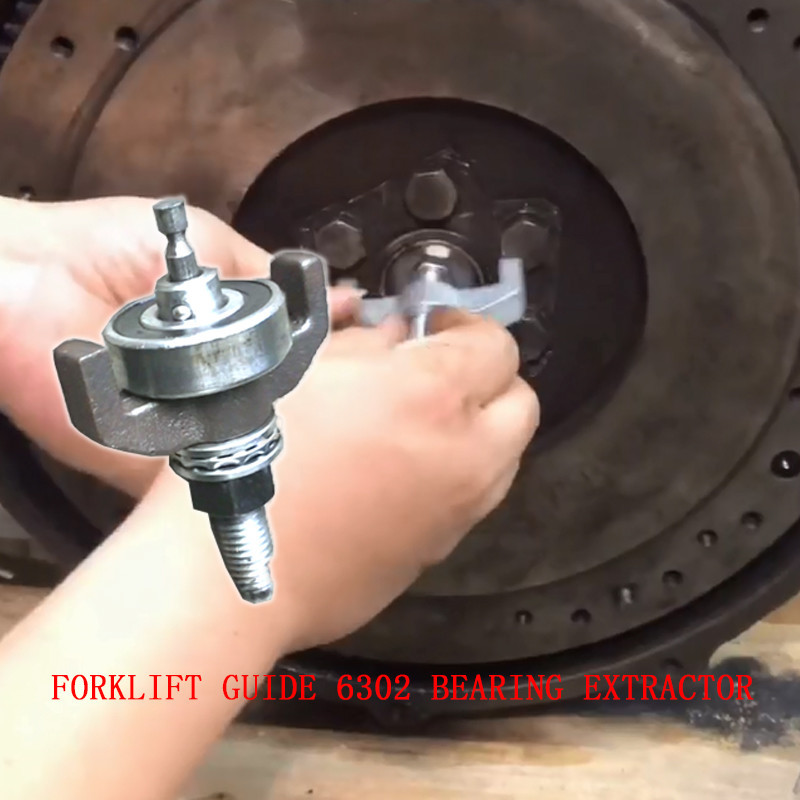 ♀Forklift Guide Bearing Extractor 6302 Special XC490 Flywheel ...