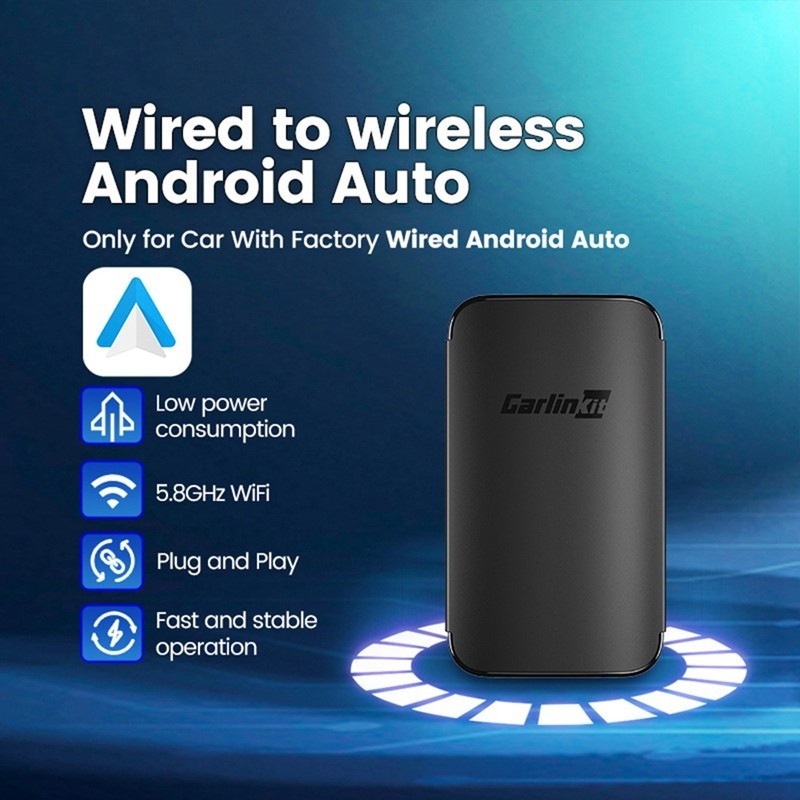 Carlinkit A2A Wireless Carplay Adapter Auto Smart Ai Box Plug And Play ...