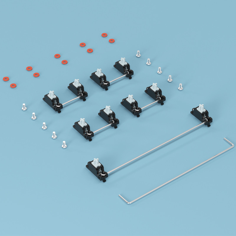 ☁GATERON Screw-in Stabilizer V2 Mechanical keyboard PCB stabilizer 60 ...