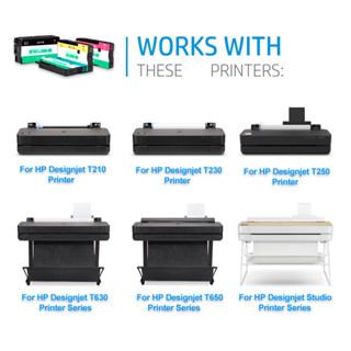 ♣For HP 712XL 712 HP712 Replacement Ink Cartridge Full With Ink For HP ...