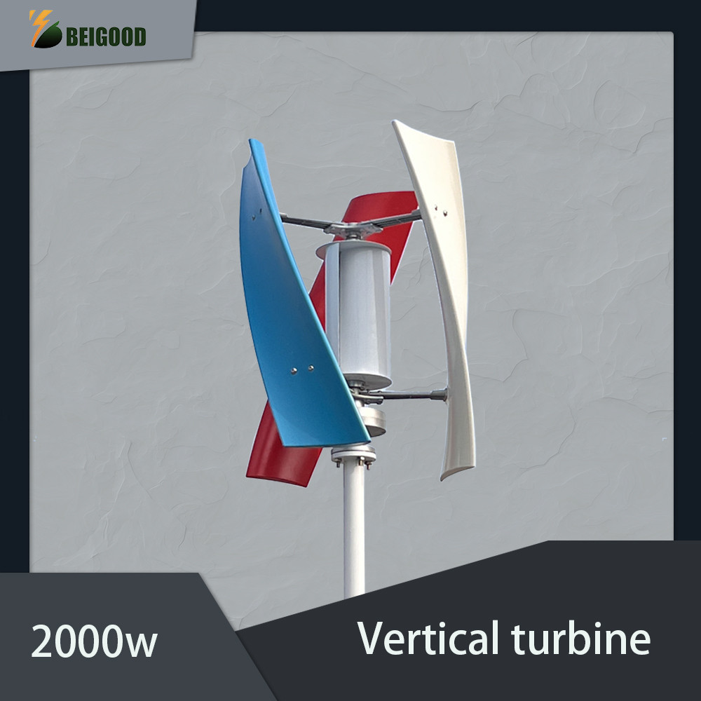 ☇3 Blades 3 Phase 3000W 48v Windmill Home Wind Power Turbine Generator ...