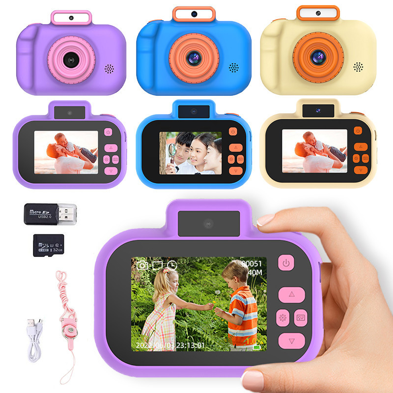 유Kids Digital Camera High-definition 4000W Front Rear Dual-camera 2 ...