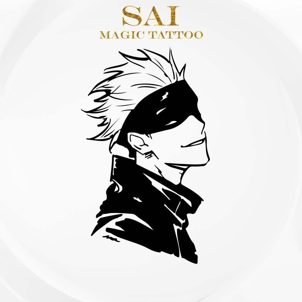 SAI MAGIC TATTOO Lasts to 2 weeks 10CM×06CM Tattoo sticker waterproof ...