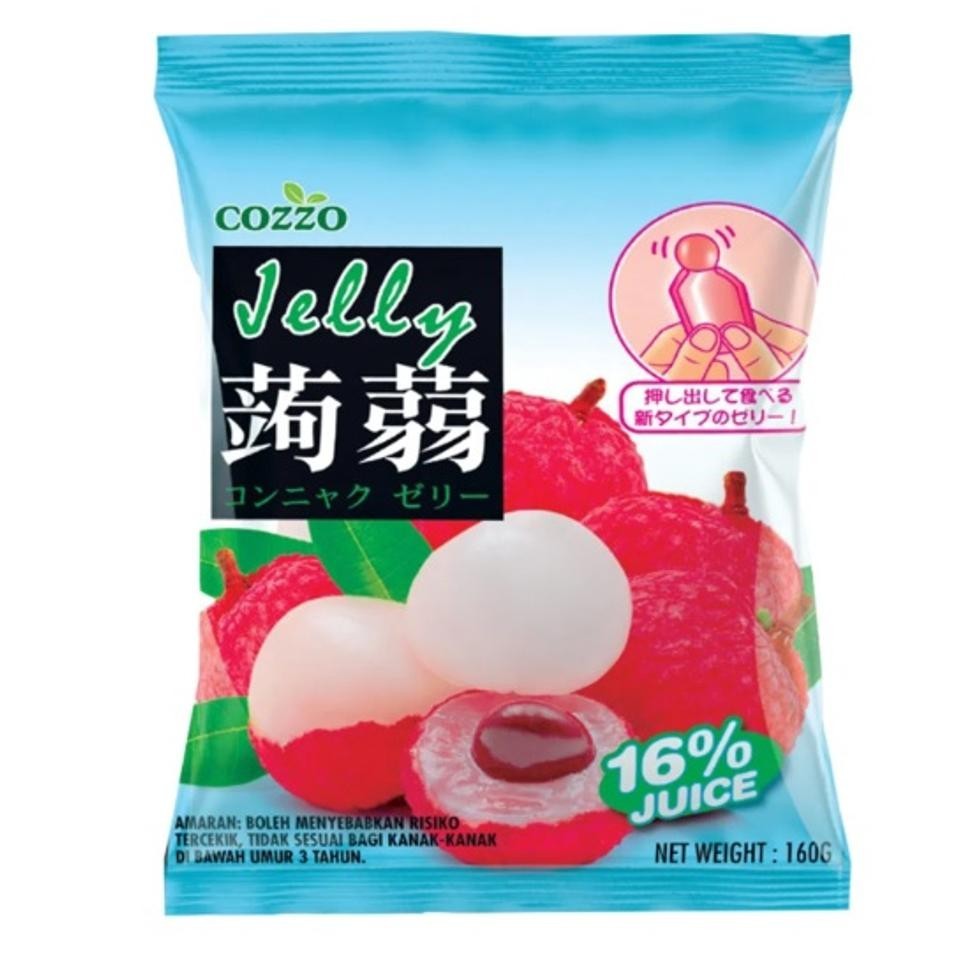 Cozzo Konnyaku Lychyee 160g | Shopee Philippines