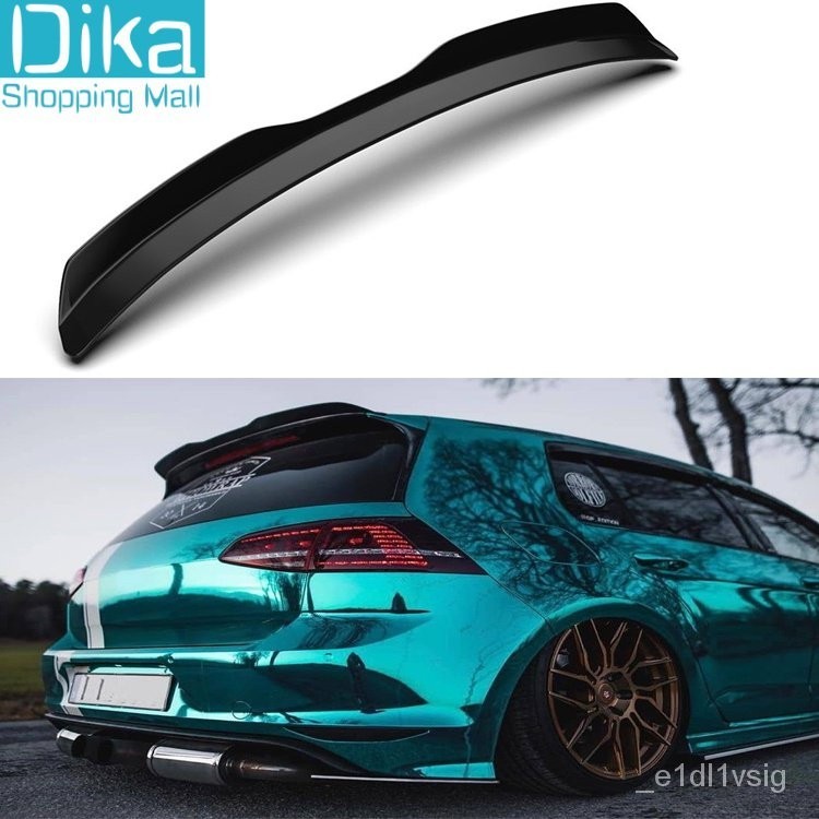 DIKA Glossy Black ABS Car Tail Wing Rear Roof Spoiler Wing For ...