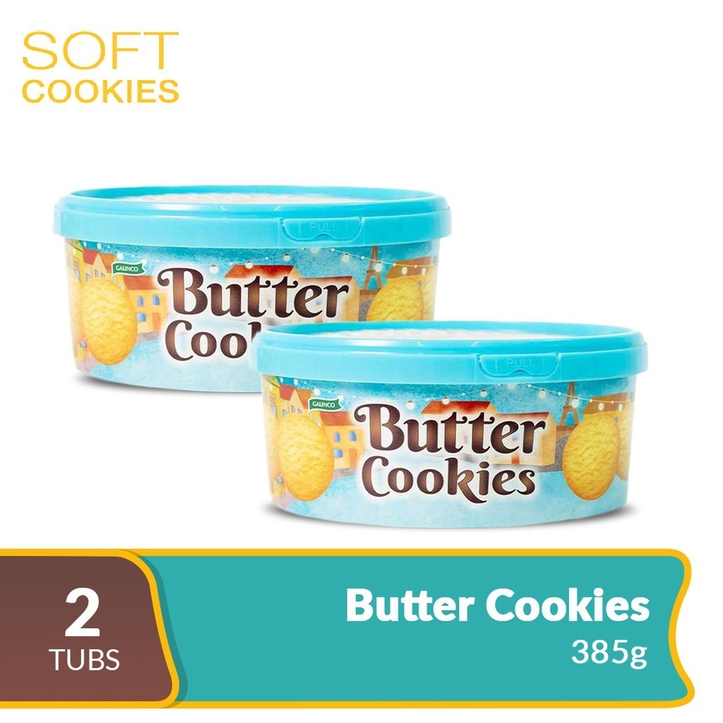 Galinco Butter Cookies 385g (2 Tubs) | Shopee Philippines