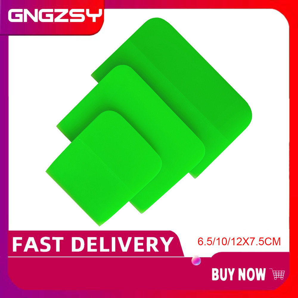 ⚕3pcs/set green soft PPF Scraper vinyl wrap carbon fiber film sticker ...