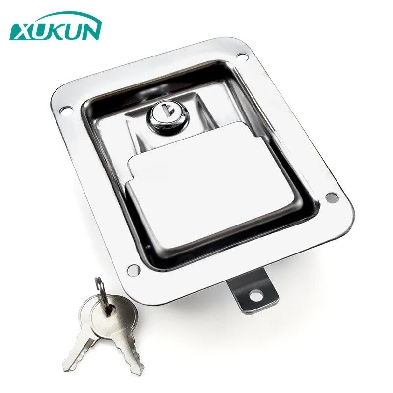 Stainless Steel Truck Tool Box Paddle Handle Latch Trailer Lock ...