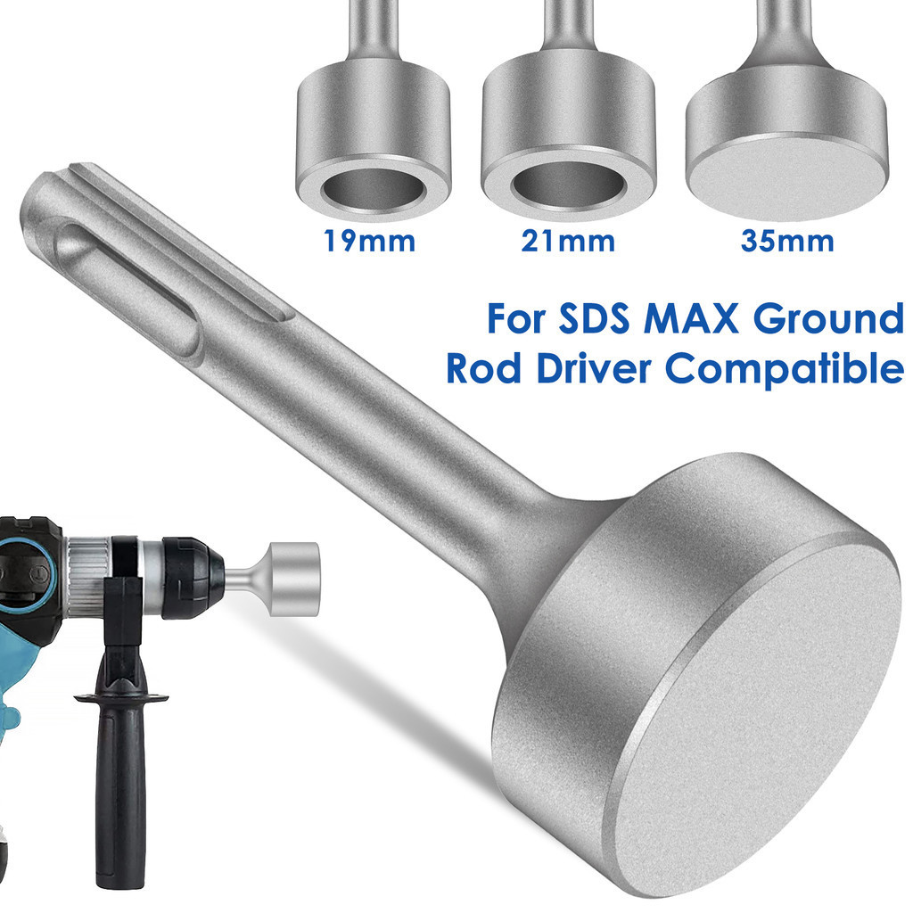 ️B50 Ground Rod Driver 85mm Steel Drill Bit Driver Wide Compatibility ...