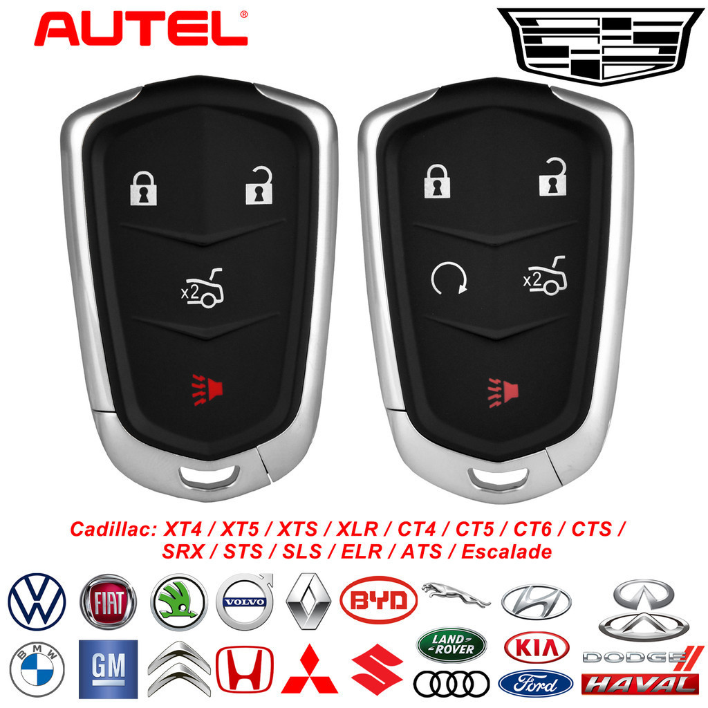 유Autel Universal Key Cadillac Style Smart Key IKEYGM005AL For XT5 XT4 XT6 XTS SLS XLR TS CT4 CT5 ...