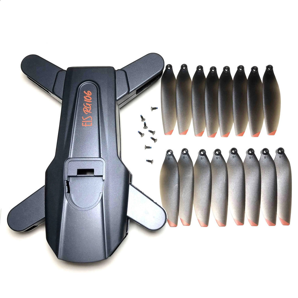 RG106 PRO/MAX Drone Spare Part Kit Body Shell Frame & Propeller Blade ...