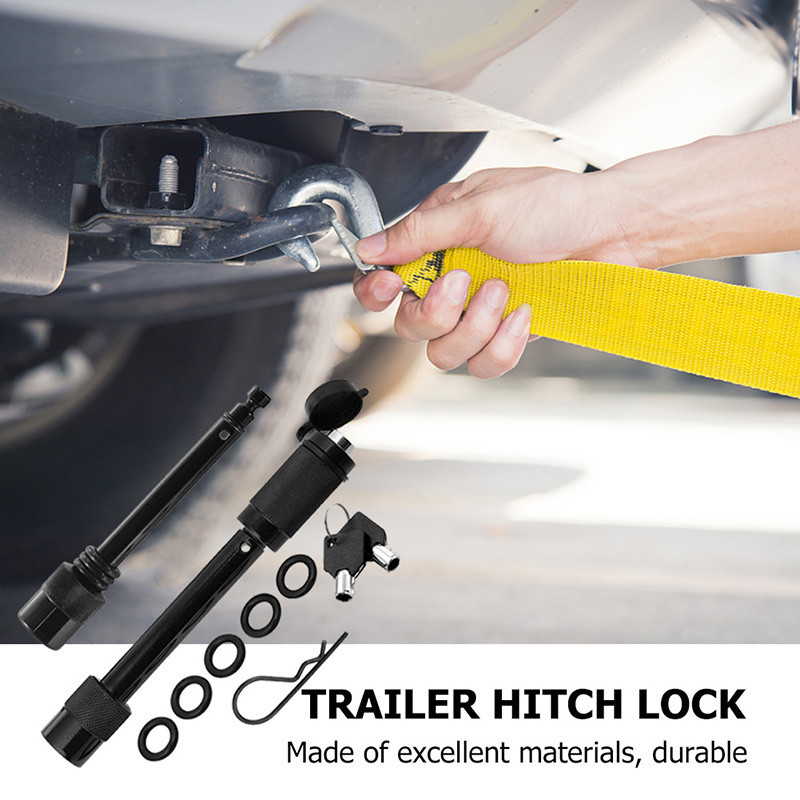 Hook pin trailer coupler lock receiver lock securely attach the trailer ...