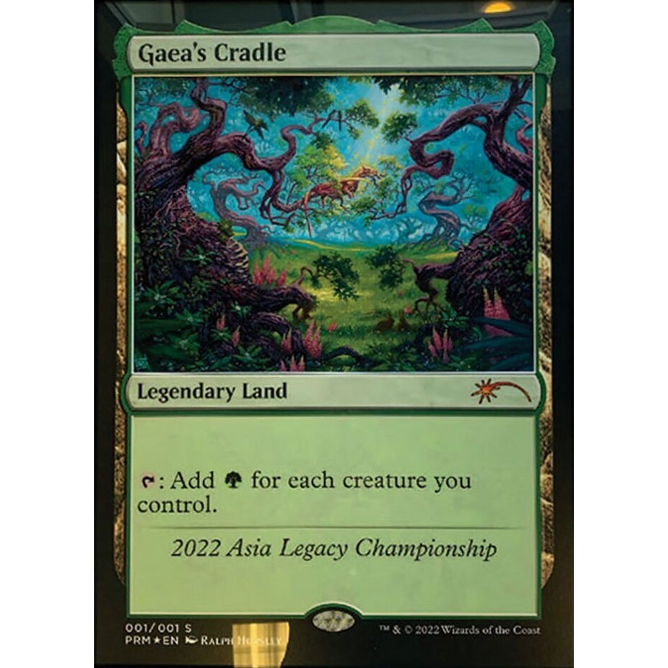Pr0xy Card - Gaea's Cradle #2022A | Legacy Championship (OLGC) | Shopee ...