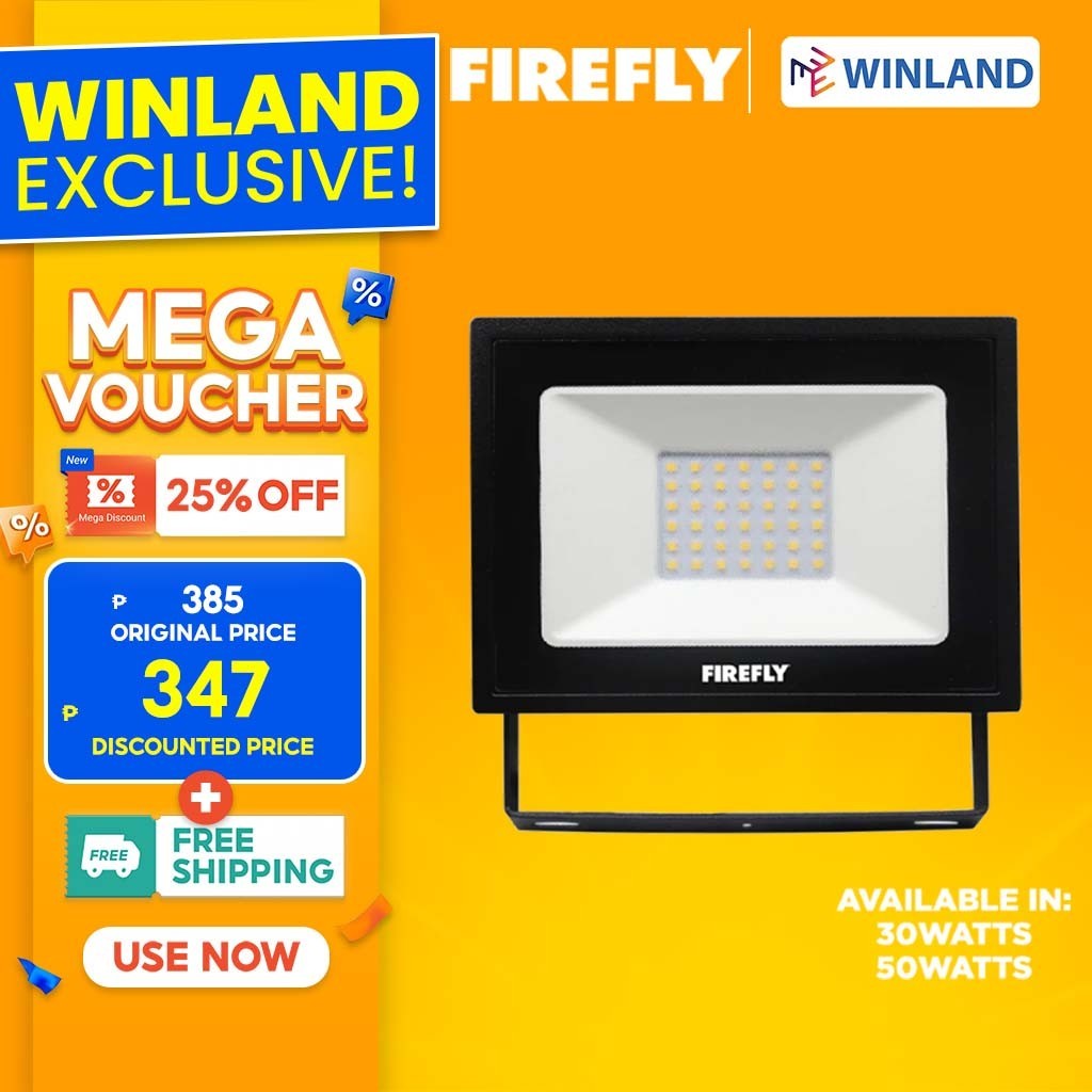 Firefly by Winland Basic Series Terra LED Floodlight ( 30W-50W / 220 ...