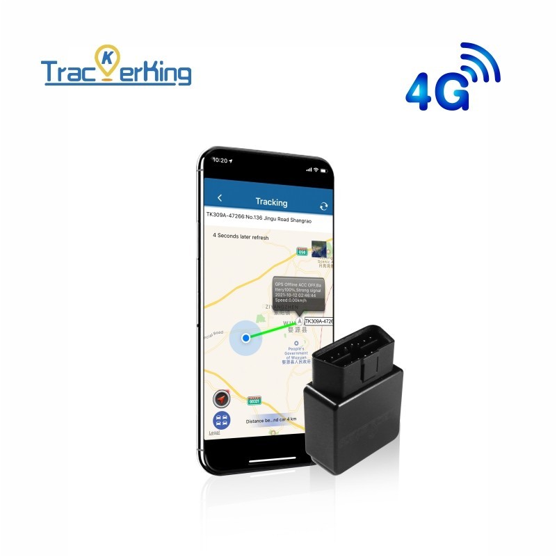 Mini OBD 2G/4G GPS Tracker Car Tracker King JX03 DK22 Realtime Tracking ...
