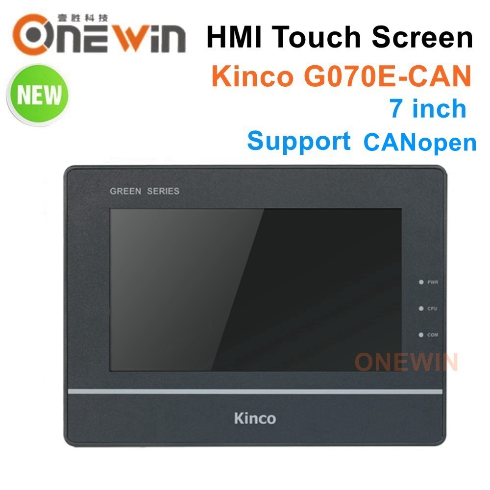 Kinco G070E-CAN HMI Touch Screen 7 inch Ethernet CANopen Human Machine Interface Support CAN bu ...