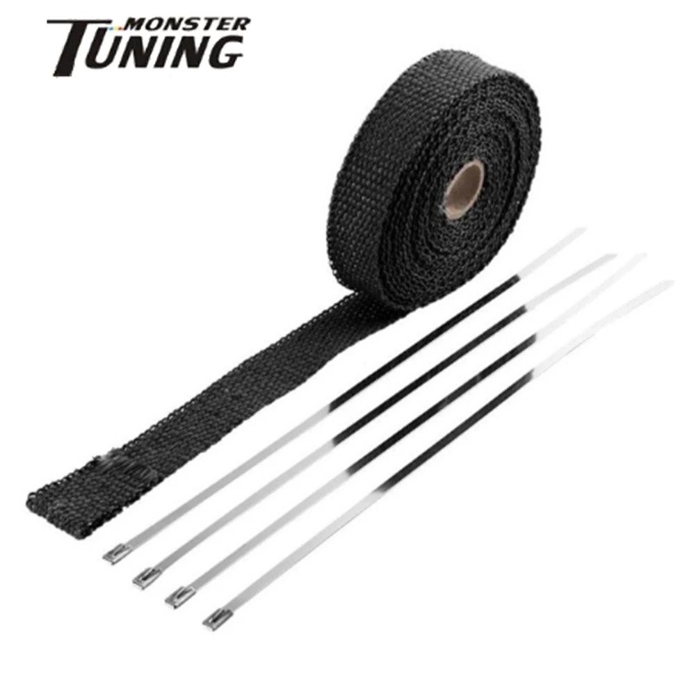 Tuning Monster 10mX2" Exhaust Thermal Downpipe Resistant Exhaust Pipe ...