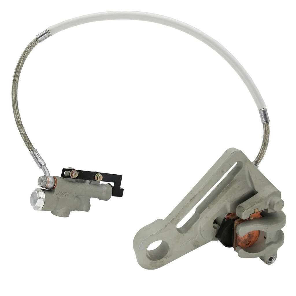 Motocross Rear Brake Pump Assembly Aluminum Silvery Hydraulic Caliper ...