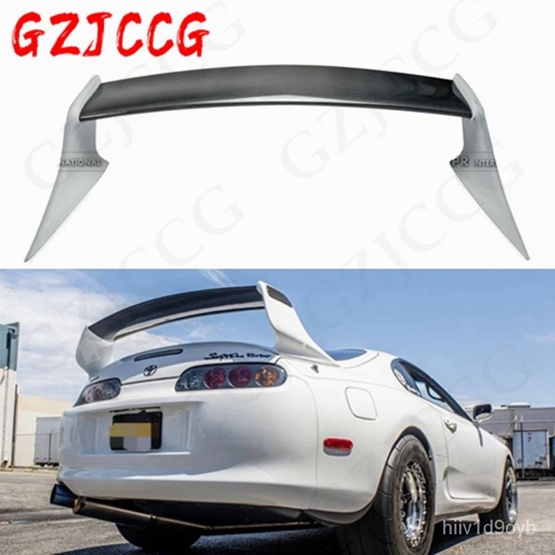 Carbon Fiber Blade 1993-2002 For Toyota Supra MK4 TRD Style Spoiler ...