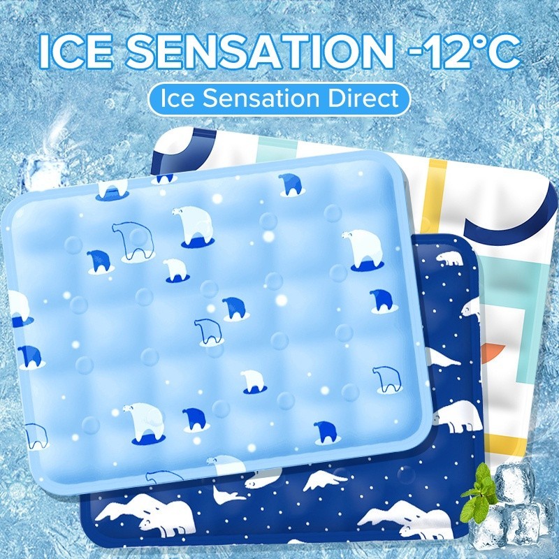 Cooling Pad For Dog Pet Cat Mat Ice Pad Anti-chew Extra Thick 4th Gen ...