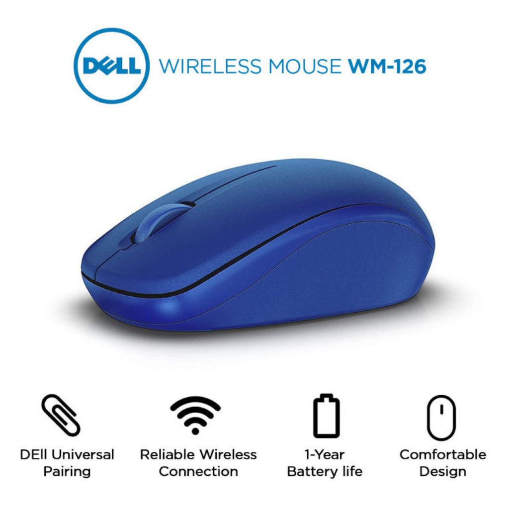 Dell WM126 wireless mouse fashion wireless optical mouse game mouse ...