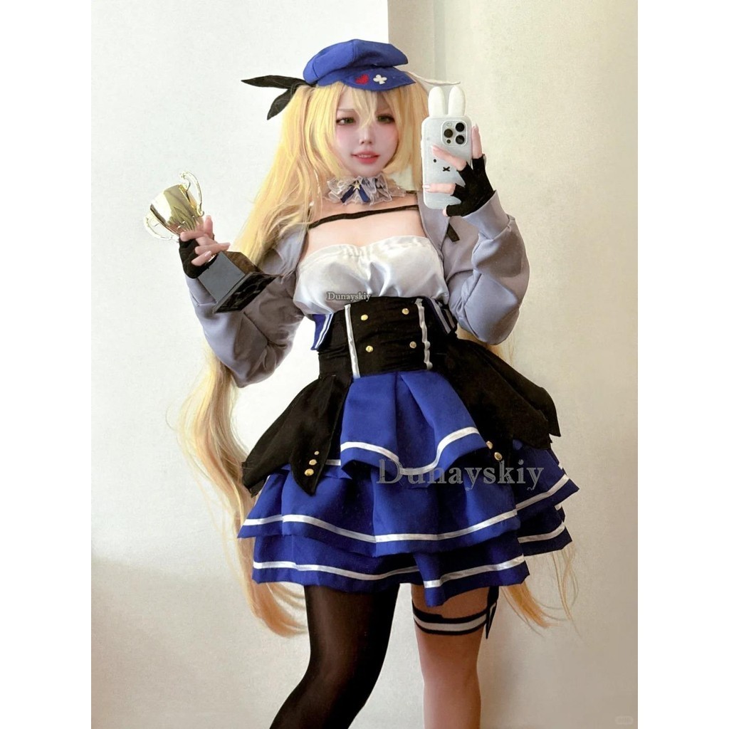 ☇Doki Bird Dokibird 2024 Cosplay Costume Cos Nijisanji Vtuber Selen Tatsuki New Outfit Full SetW ...