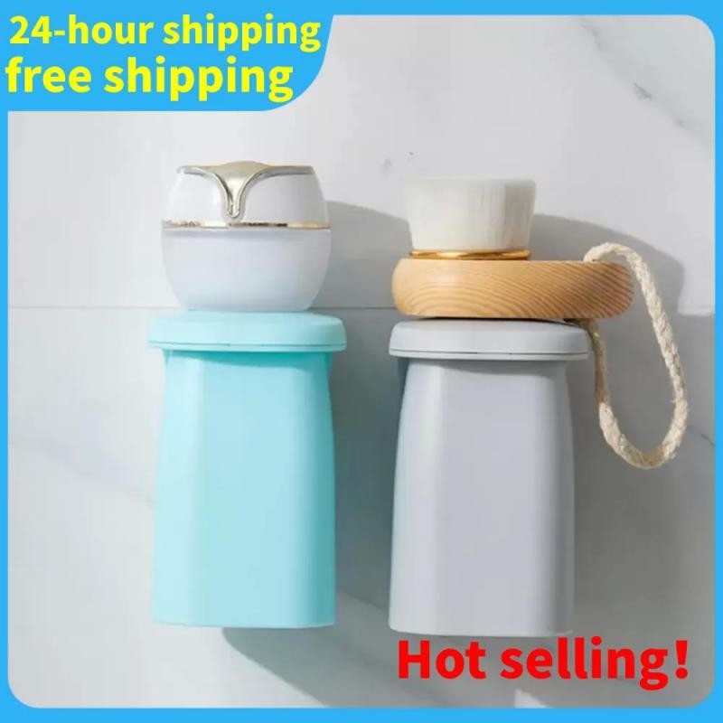 웃Creative Magnetic Suction Mouthwash Cup Wall-mounted Toothbrush Rack ...