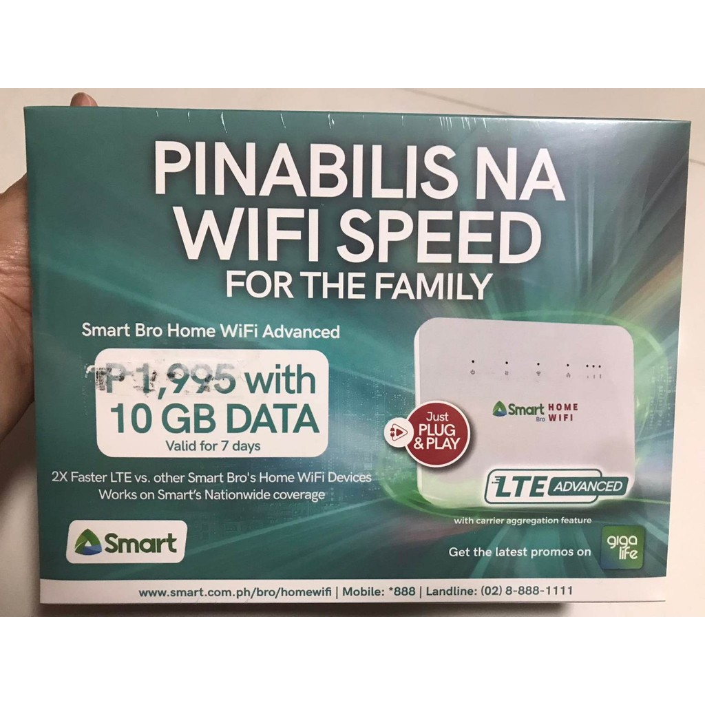 PLDT PREPAID WIFI 2X FASTER CAT6 LTE ADVANCED (BOOSTEVEN&EVOLUZN ...