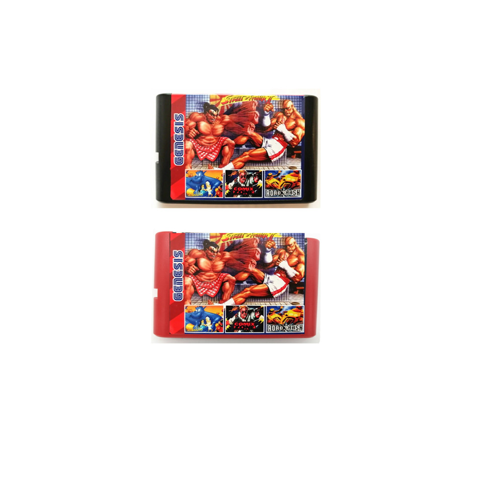 196 in 1 multi games cards cartridge For Sega Mega Drive MD For PAL and ...