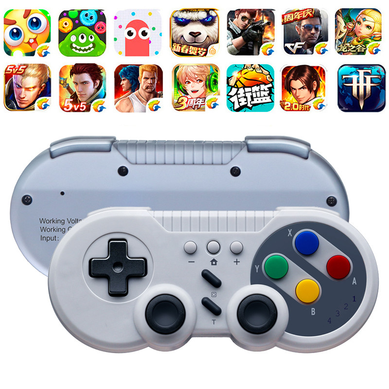 ⋚Gamepad Turbo Function Dual Rocker 2.4g Mini For Switch Android Macos ...