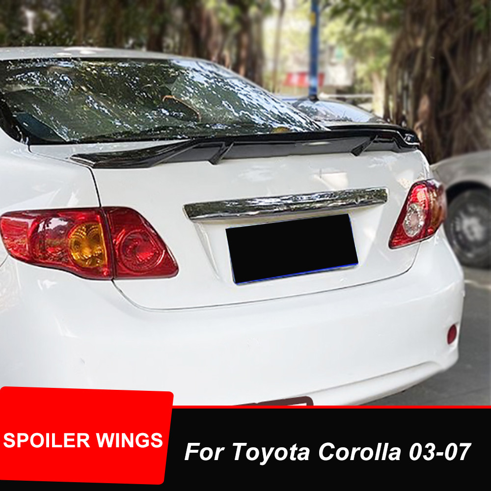 For Toyota Corolla Altis 2003-2008 R Style Rear Trunk Lid Duck Car ...