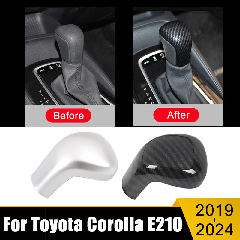【For Toyota Corolla E210 2019 2020 2021 2022 2023 2024 Hybrid ABS Car Gear Shift Head Holster C ...
