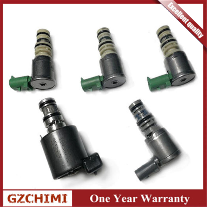 5PCS 5L40E Transmission Master Shift EPC TCC Lock Up Solenoids Control ...