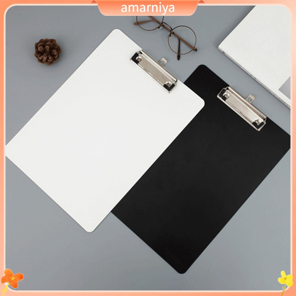 AMAR Portable File Folder for Study A4 A5 A6 Clip Writing Pad Menu ...