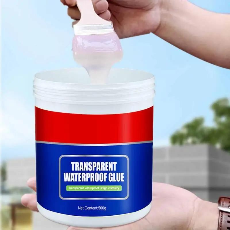 Waterproof Glue Sealant Clear Transparent Waterproof Coating Strong ...