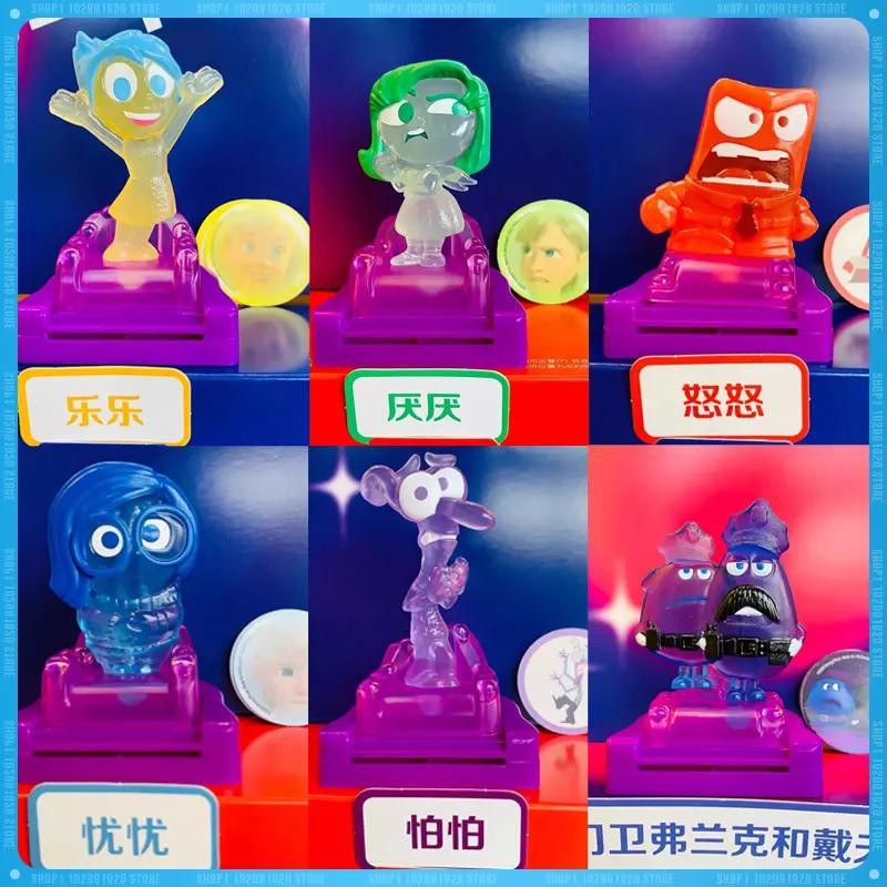 2024 Mcdonald's toy Inside Out 2 series Joy Sadness Anger Disgust Cosbi ...